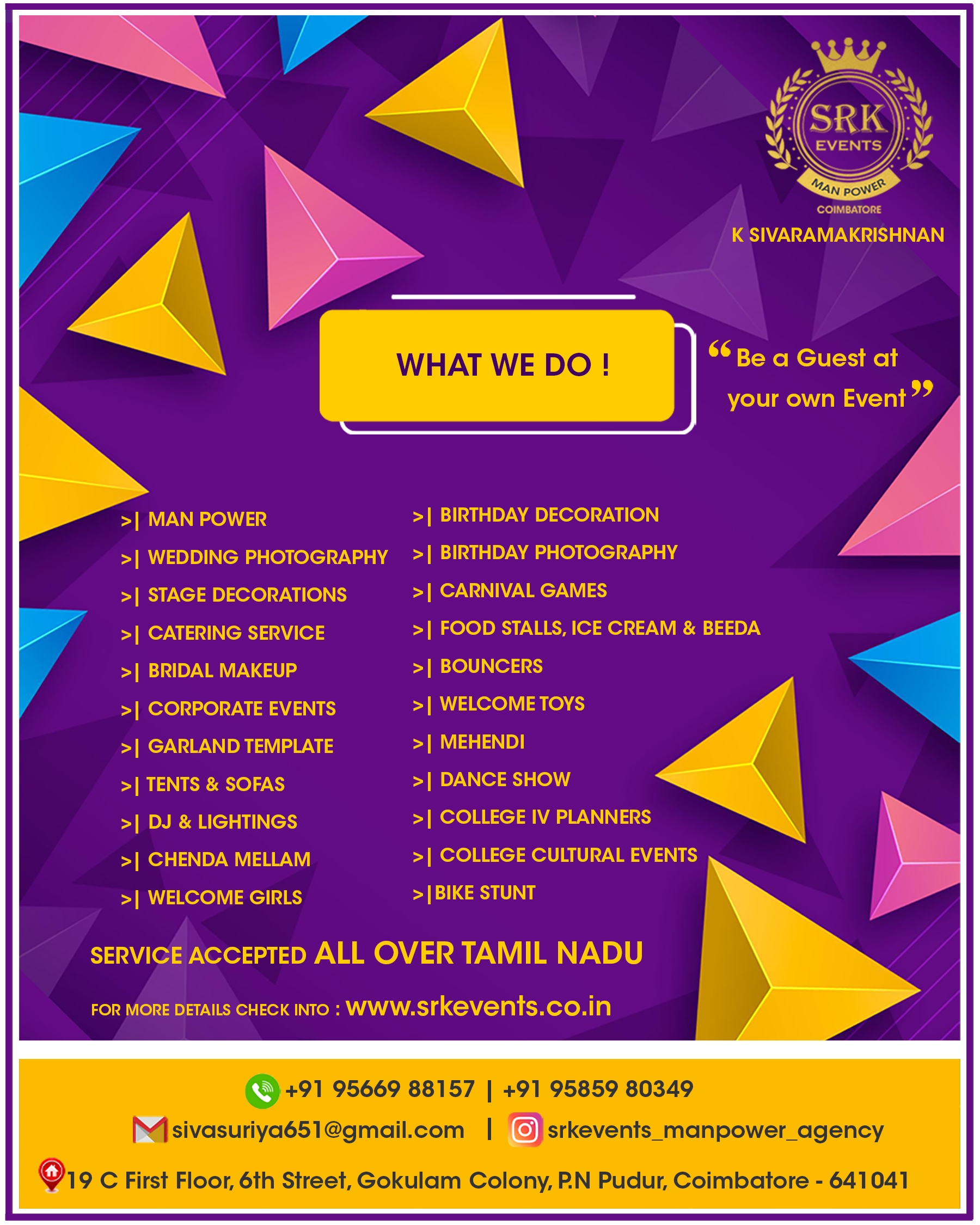 SRK Event - Coimbatore - SRK