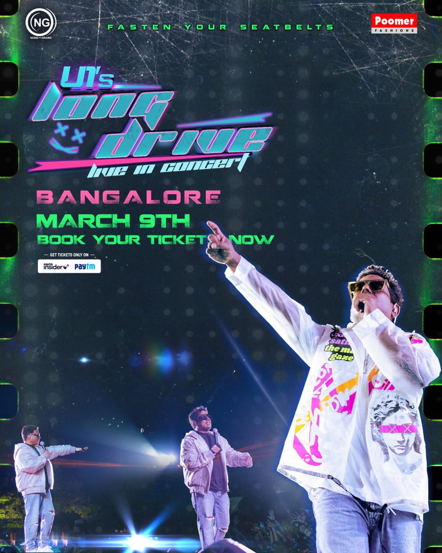 U1s Long Drive Live Concert in Bangalore 2024 - SRK Events